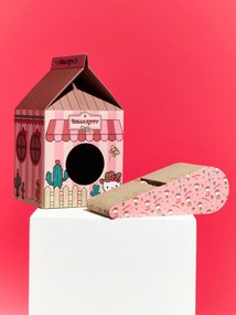 Sinsay - Škrabadlo pro kočky s míčkem Hello Kitty - růžová