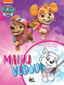 JIRI MODELS Maluj vodou A4 Tlapková Patrola I. omalovánky 1