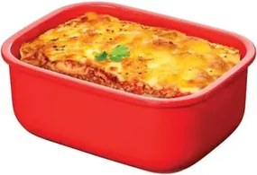 Sistema Microwave Krabička na ohřev jídla 525 ml červená
