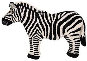 Vlněný kusový koberec Zebra - 60*90*2 cm
