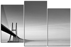 Obraz na plátně - Most Vasco da Gama 1245QD (120x80 cm)