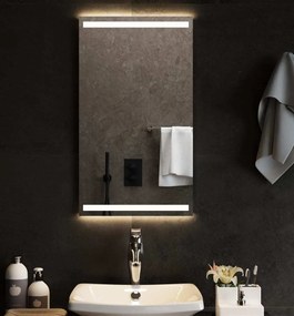 vidaXL Koupelnové zrcadlo s LED osvětlením 40x70 cm [3154062]