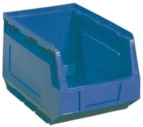 Plastový box Manutan Expert 12,5 x 14,5 x 24 cm, modrý