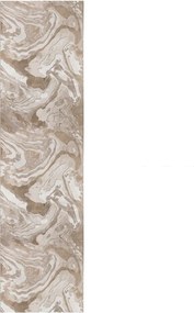 Flair Rugs, Běhoun Eris Marbled Natural, 80x300, béžová, chodba / předsíň