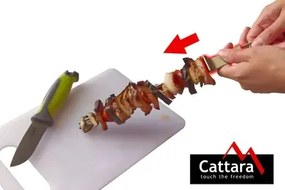 Cattara Grilovací špízy dvojité 32 cm / Grilovací špízy / sada 2 ks