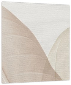 Obraz - Texturované listy (30x30 cm)