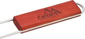 Cattara FISH / Grilovací mřížka / nerezová ocel, dřevěná rukojeť / 35