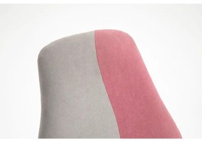 Dětská rostoucí židle RAIDON Tempo Kondela Šedá / růžová