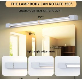 Brilagi-LED Koupelnové osv. zrcadla AQUA LINE LED/36W/230V 120 cm IP44 mat chrom