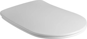 Kerasan Kerasan, NOLITA WC sedátko, SLIM, Soft Close, bílá, 539101