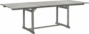 Zahradní jídelní stůl (160–240) x 100 x 75 cm masivní akácie 316573
