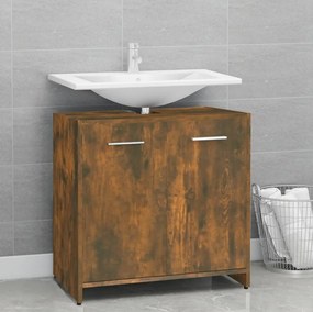 vidaXL Koupelnová skříňka 60 x 33 x 61 cm dřevotříska [802575] Barva: dub sonoma
