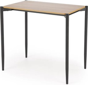 Jídelní set pro 2 osoby NANDO dub přírodní/černý