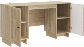Stůl Dub sonoma Kompozitní dřevo 142,5 x 50 x 75 cm 3414569
