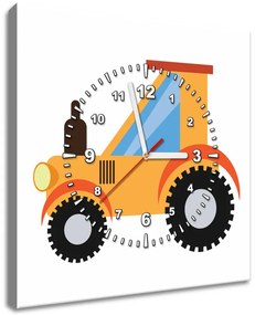 Gario Obraz s hodinami Traktor Rozměry: 40 x 40 cm