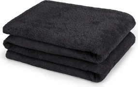 Bellatex Froté plážové osušky 100x150 cm černá