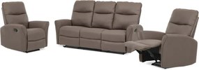 Sedací souprava hnědá ASD-4302 COF3