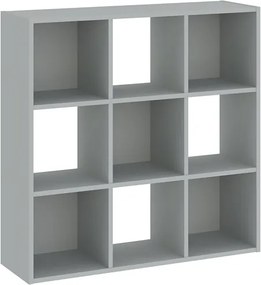 Regál Sinde 3x3, šedá