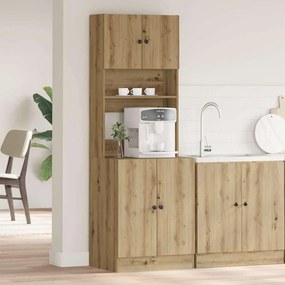 Kuchyňský bufet Artisanový dub 60 x 50 x 180 cm 3365556