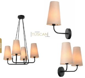 ACA DECOR Závěsné svítidlo TUSCAN max. 6x40W/E14/230V/IP20