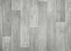 Breno PVC SMARTEX Sugar Oak 997L – šedé dřevo, šíře 400 cm
