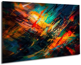 Abstraktní obraz přechod barev Rozměr: 120 x 80 cm