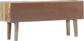 Příborník 140 x 30 x 60 cm masivní mangovníkové dřevo 247914