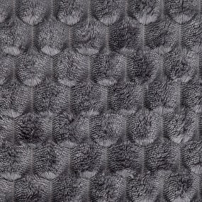 DEKA Z MIKROFLANELU CINDY6 200X220 CM ŠEDÁ