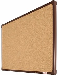 Korková nástěnka 60x90 (AL rám hnědý)