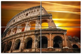 Obraz na plátně - Římské Koloseum 1206E (120x80 cm)