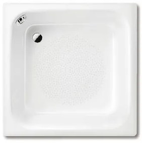 Kaldewei Advantage - Čtvercová sprchová vanička Sanidusch 496, 900 x 900 x 250 mm, bílá - sprchová vanička, antislip, bez polystyrénového nosiče 332130000001