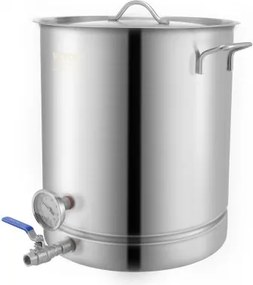 Nerezová konvice, varná konvice 60,6 l, třívrstvé dno na pivo