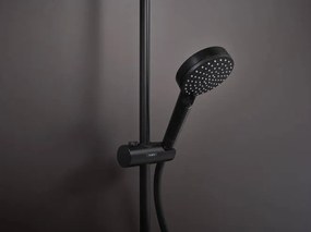 Hansgrohe Vernis Blend - Sprchový systém 200 1jet EcoSmart s termostatem, černá matná, HAN-26089670