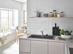 GROHE Start - Páková dřezová baterie, supersteel 32441DC2