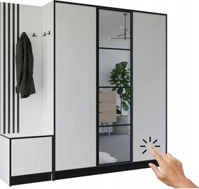 Šatní skříň EDEN 14 bílý Vzor 1