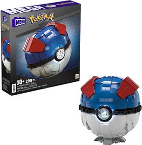 Stavebnice mega pokémon - jumbo great ball