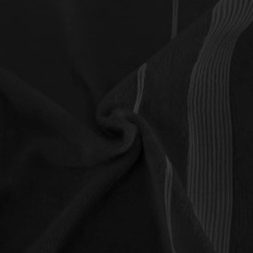 BAMBUSOVÝ RUČNÍK BAMBOO 70X140 CM ČERNÝ