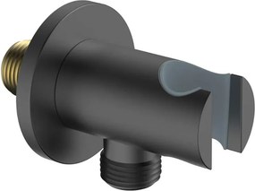 kielle - Nástěnné kolínko s držákem, gun grey 20901067