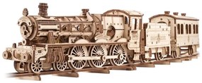 Ugears | Ugears - 3D dřevěné mechanické puzzle Harry Potter Bradavický expres | DV0124