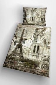 Povlečení s motivy Paříže - Eiffel Tower Eiffel Tower 140x200 cm