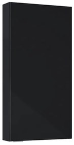 LOTOSAN univerzální horní skříňka SLIM 40cm, černá lesklá AQ UN8319
