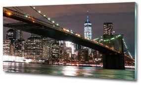 Wallmuralia Fotoobraz na skle Manhattan New York 100x50