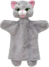 MORAVSKÁ ÚSTŘEDNA Maňásek s ťapkami Kočička šedá / 26 cm / od 3 let