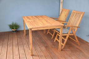 Vingo Dřevěný stůl z akácie - 150 x 90 cm