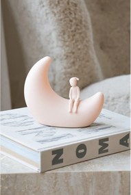 Světle růžové dětské noční světlo Moon Shell – Cam Cam Copenhagen