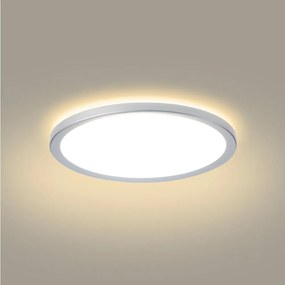 Brilagi - LED Koup. str. svít. ULTRA SLIM LED/12W/230V pr. 22,5 cm stříbrná IP54