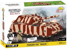 Cobi 3138 ii ww panzer viii maus 1:35, 2 f
