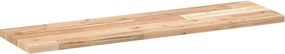 Plovoucí police 3 ks 80 x 20 x 2 cm neošetřené akáciové dřevo 3279345