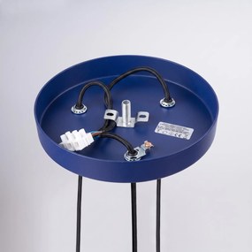 Sollux Lighting Závěsné svítidlo ARCHE 3P ultramarín
