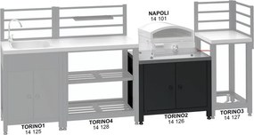 Modul venkovní kuchyně Torino 2 – Cattara